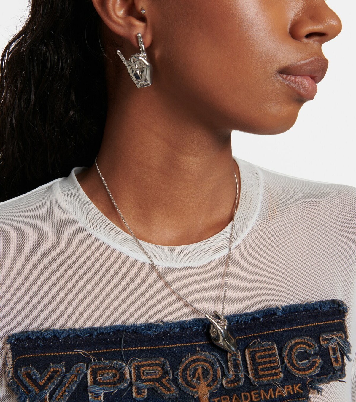 Y/Project Rock On earrings Y/Project