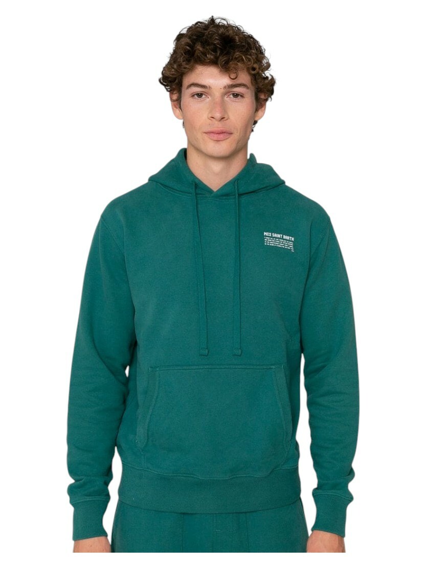 MC2 Saint Barth Green Hoodie | Pantone® Special Edition MC2 Saint Barth