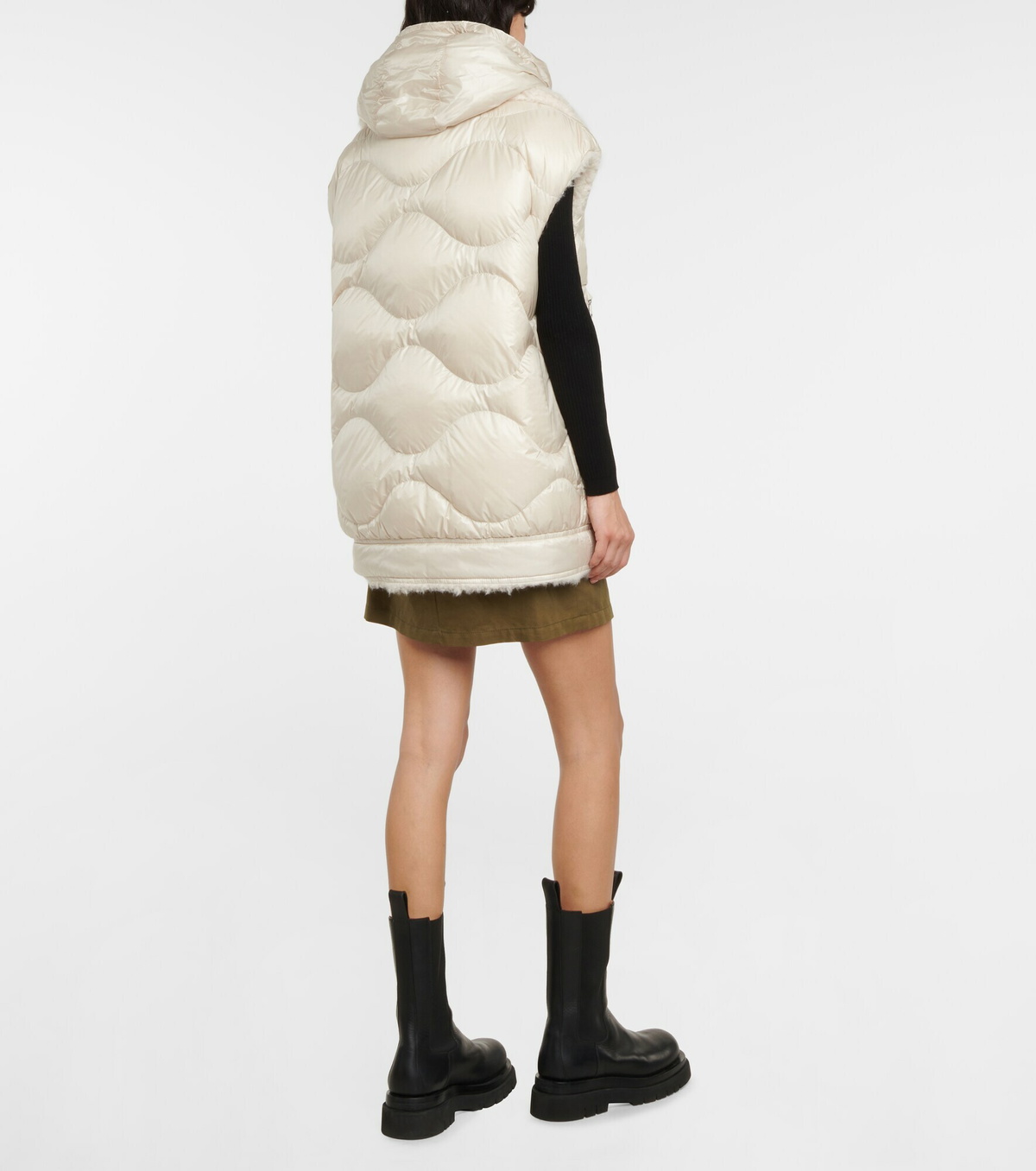Moncler - Faux shearling vest Moncler