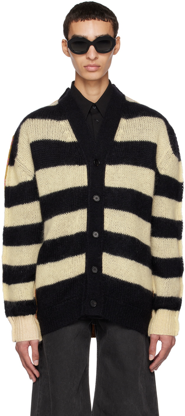 Marni Multicolor Paneled Cardigan Marni