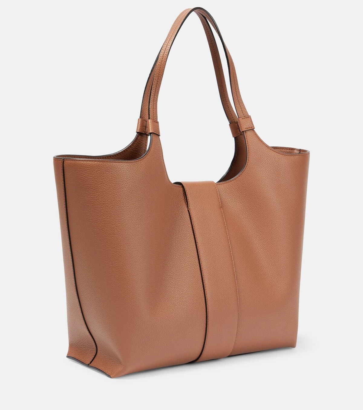 Roger Vivier Viv' Choc Medium leather tote bag Roger Vivier