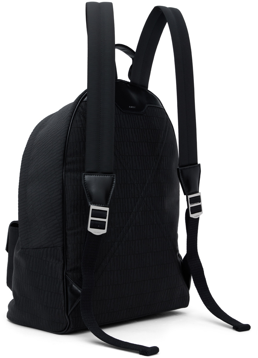 AMIRI Black Monogram Backpack Amiri