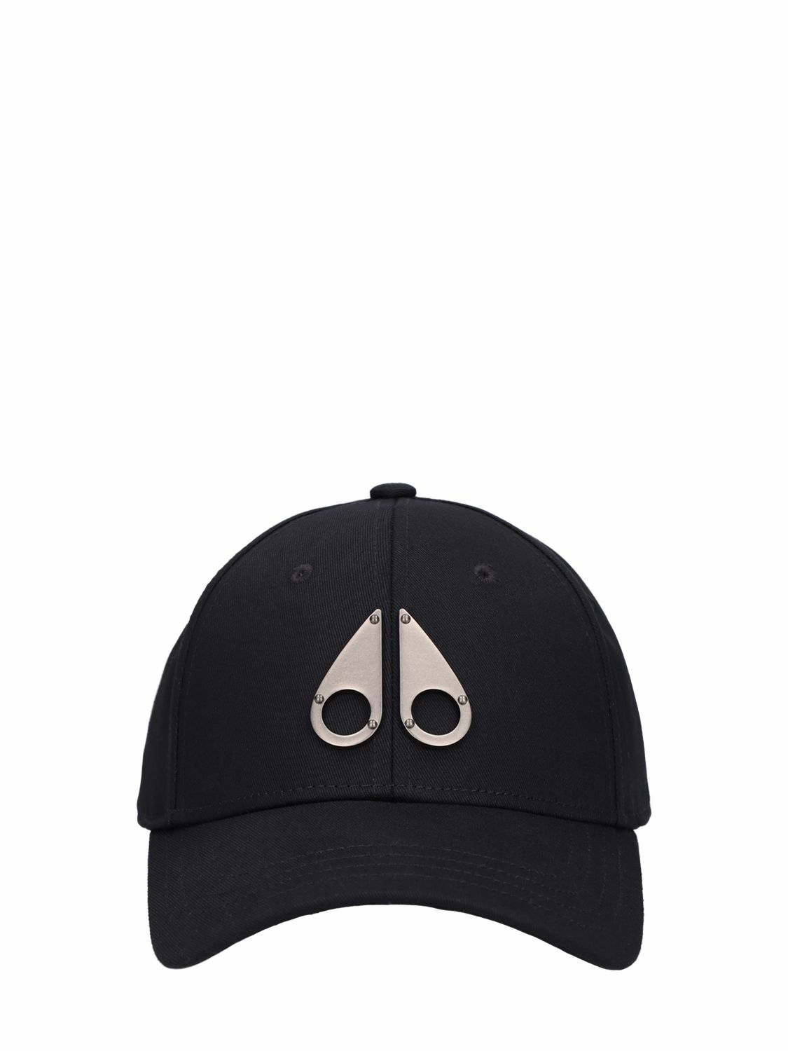 MOOSE KNUCKLES - Logo Cotton Baseball Cap Moose Knuckles
