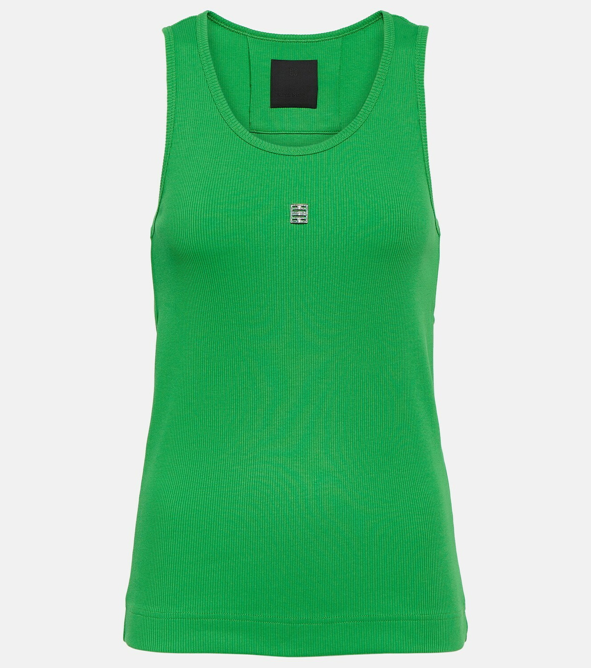 Givenchy 4G ribbed-knit cotton tank top Givenchy