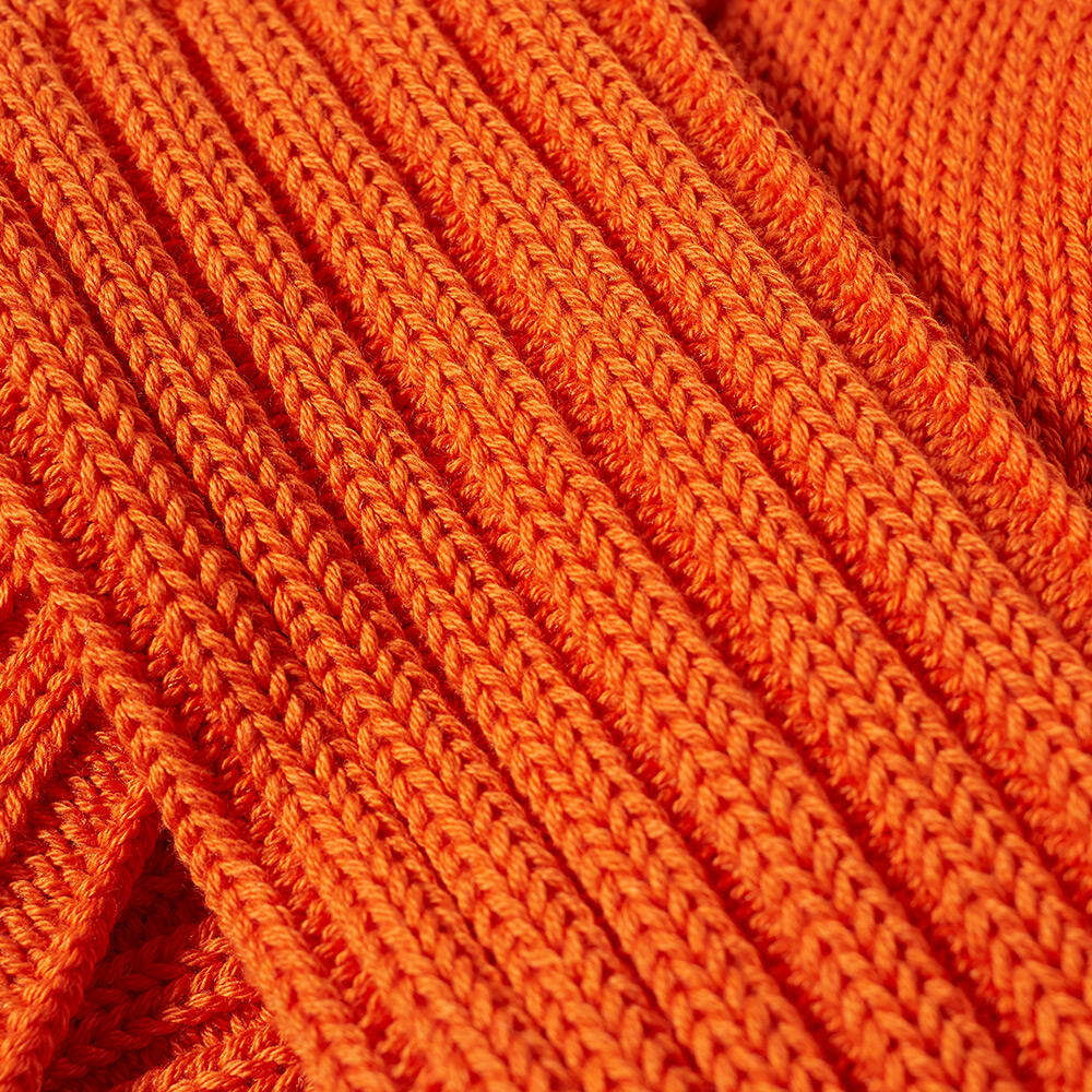 decka Heavyweight Plain Sock in Neon Orange decka