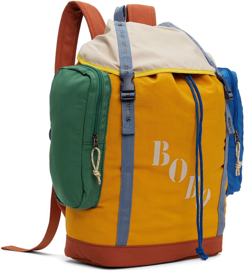 Bobo Choses Kids Multicolor Color Block Backpack Bobo Choses