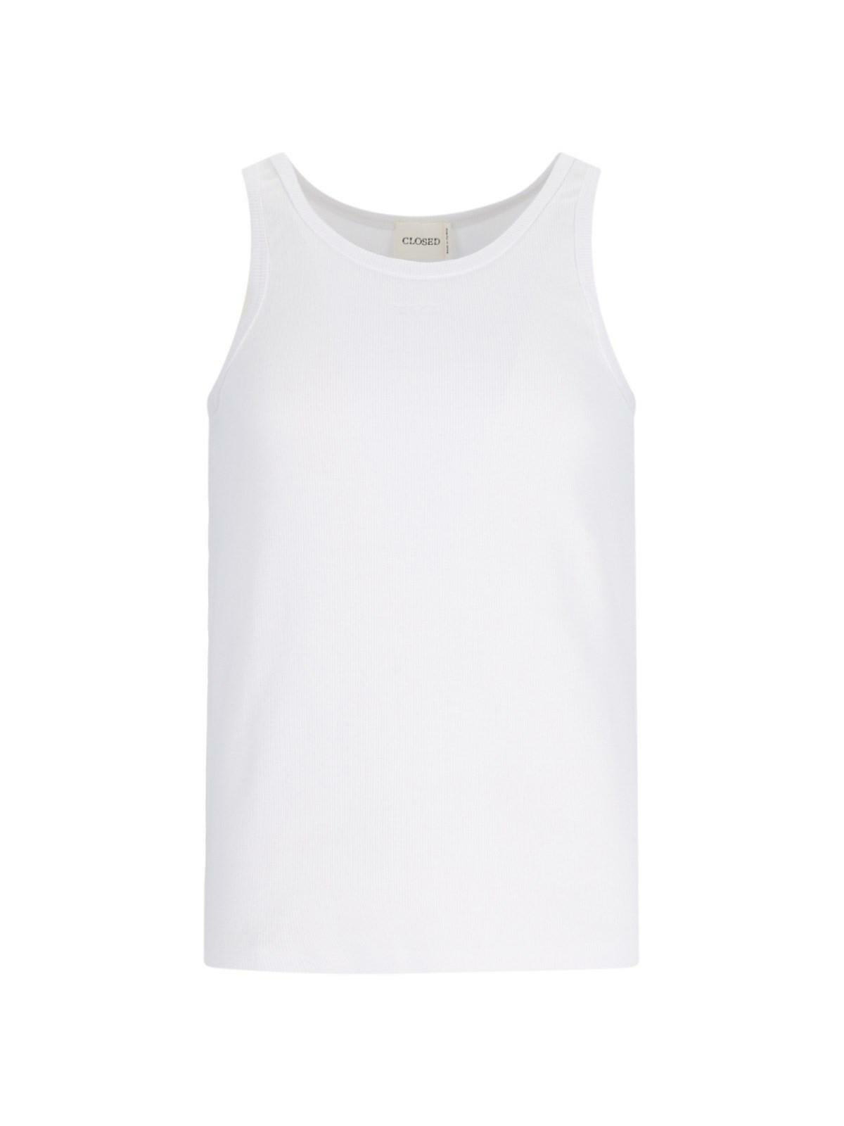 Closed Ribbed Tank Top Closed