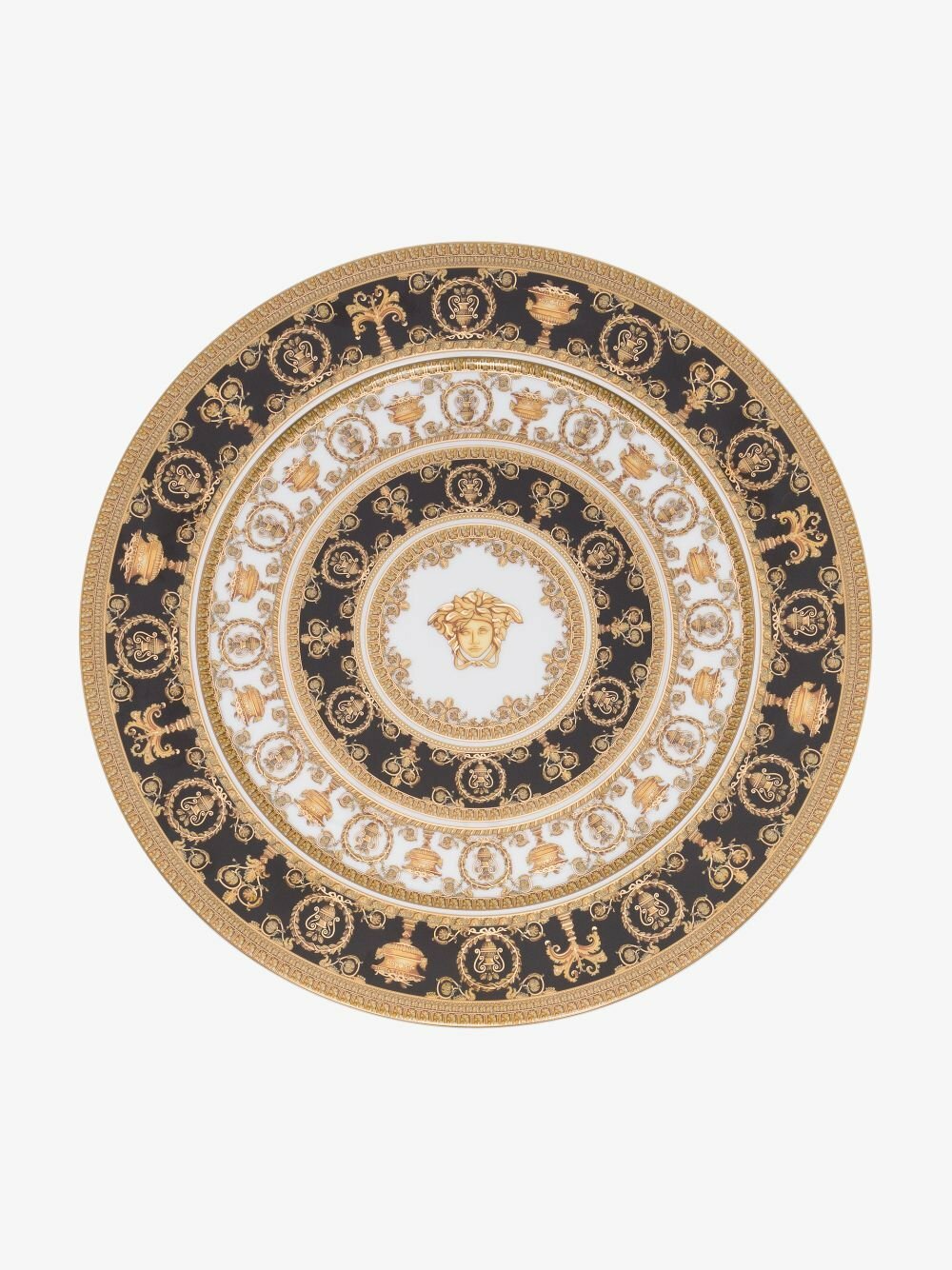 Versace Gold I Love Baroque Charger Plate Versace