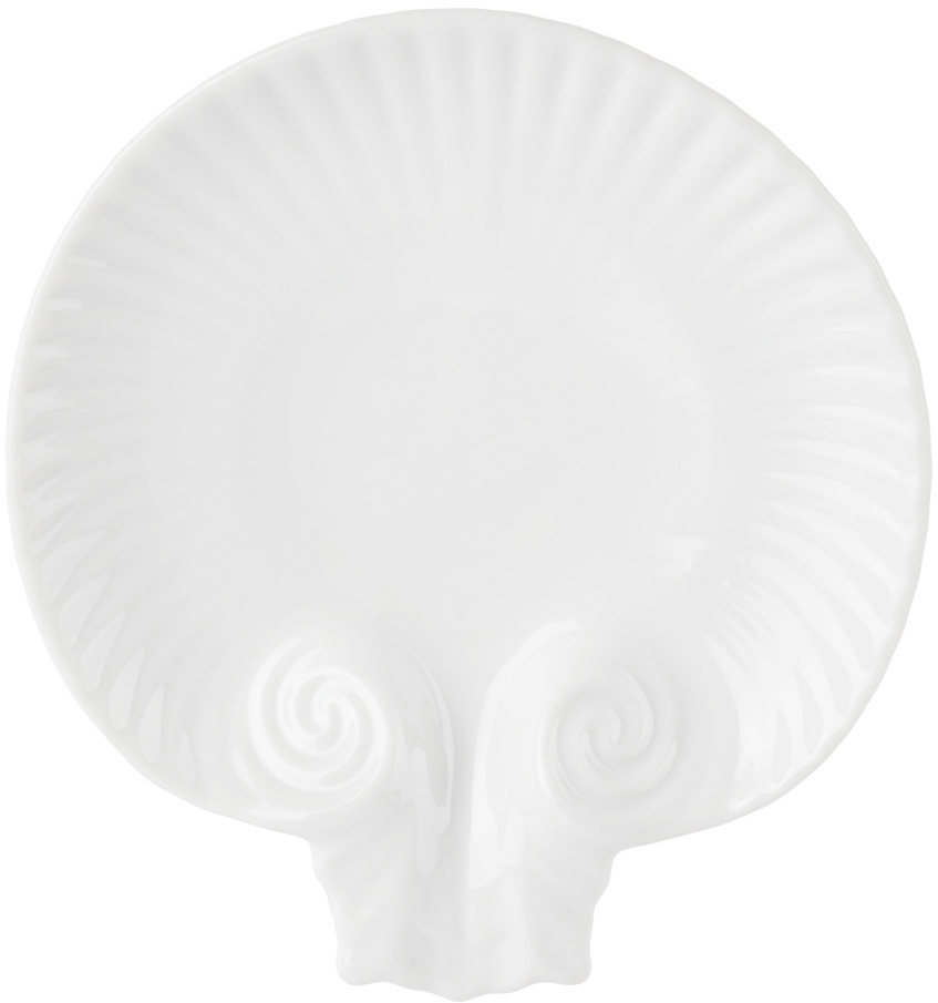 Gohar World White Clamshell Dish Gohar World