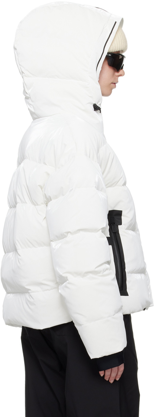 Templa White Gloss Down Jacket Templa