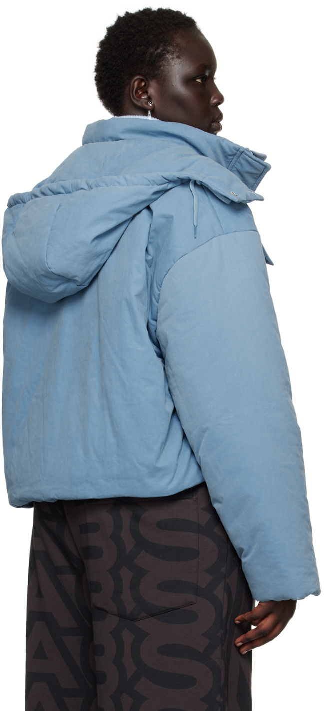 Marc Jacobs Blue Padded Jacket Marc Jacobs