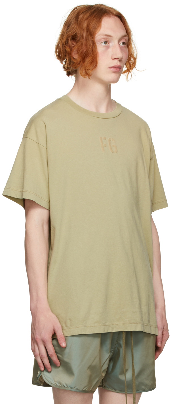 Fear of God Green 'FG' T-Shirt Fear Of God