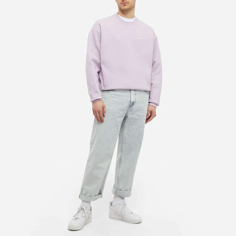 Nike Men's NRG Crew Sweat in Doll/White Nike