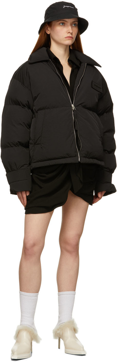 Jacquemus Black Padded Zip-Up Jacket Jacquemus