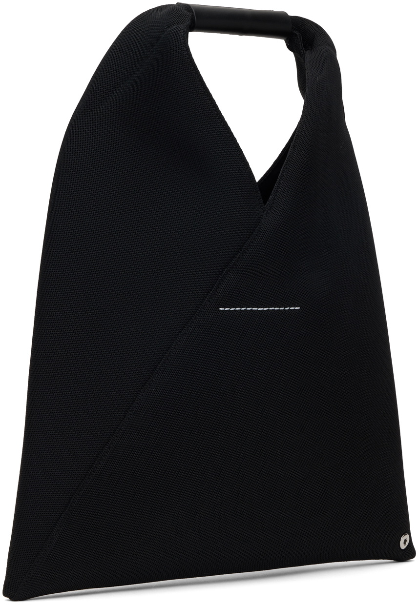 MM6 Maison Margiela Black Classic Small Tote MM6 Maison Margiela