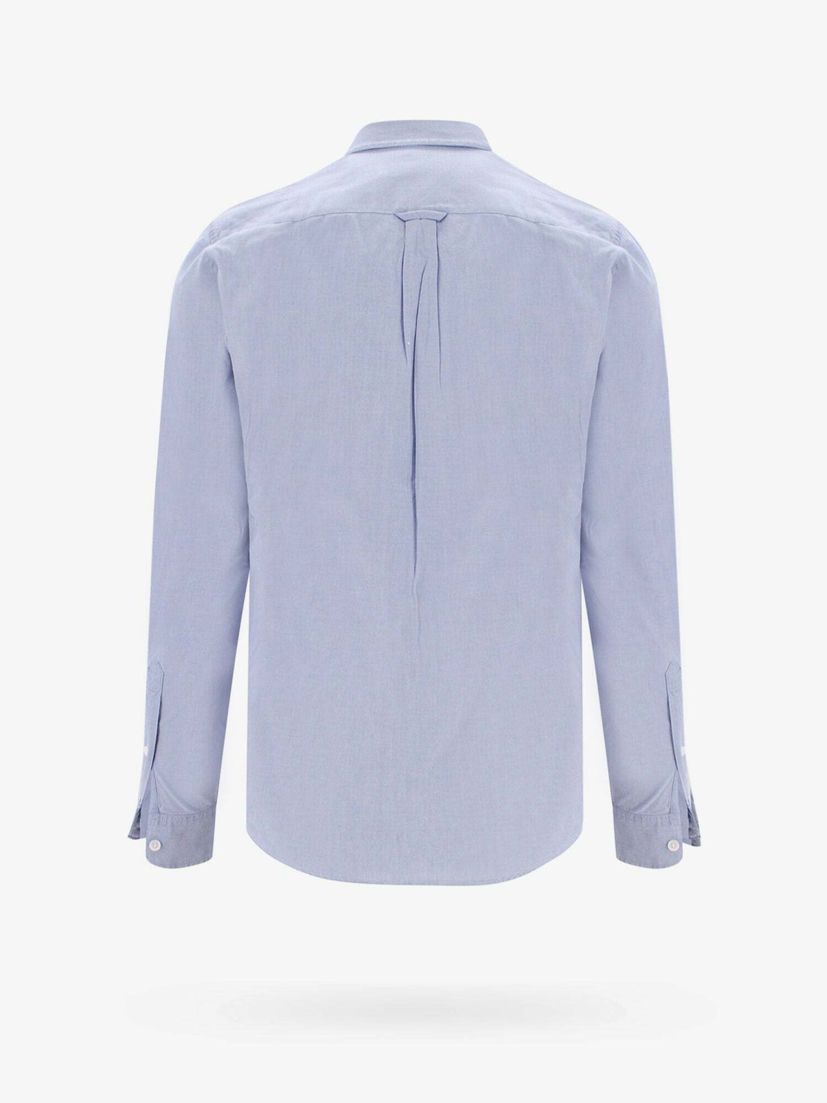 Maison Kitsune Shirt Blue Mens Maison Kitsune