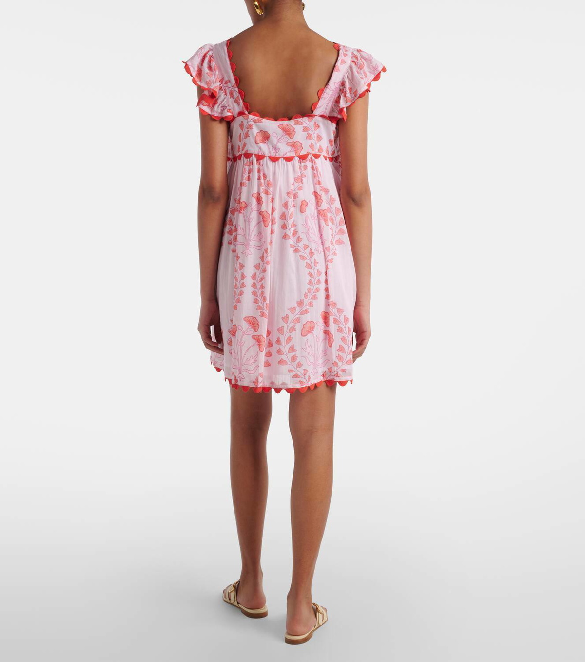 Juliet Dunn Printed cotton minidress Juliet Dunn