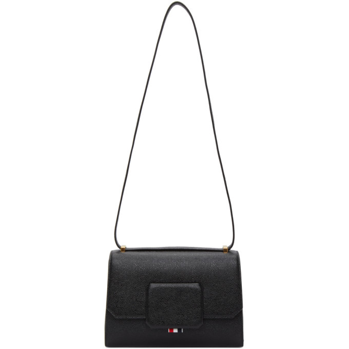 Thom Browne Black Leather Box Bag Thom Browne