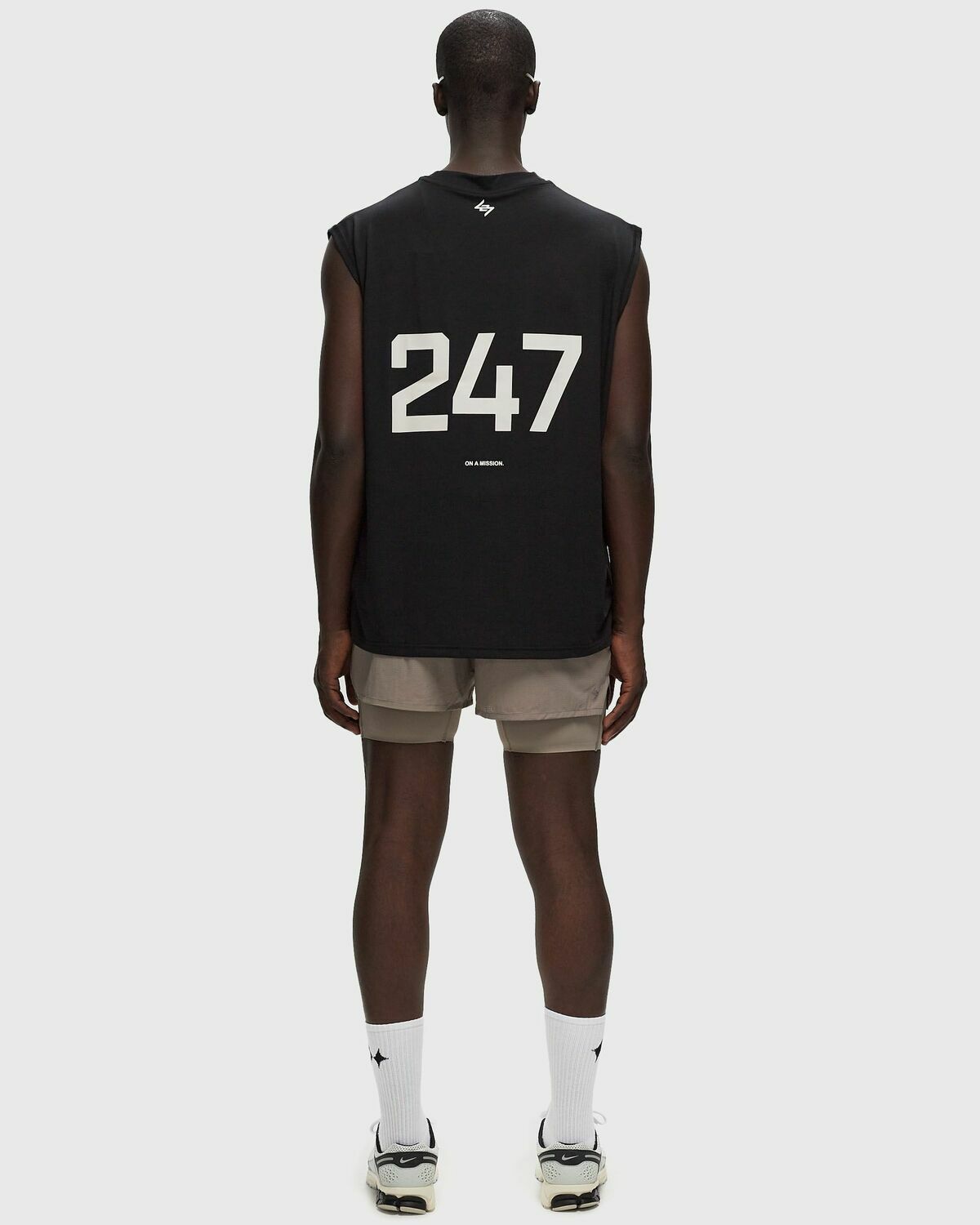 Represent 247 Oversized Tank Black Tank Tops Represent
