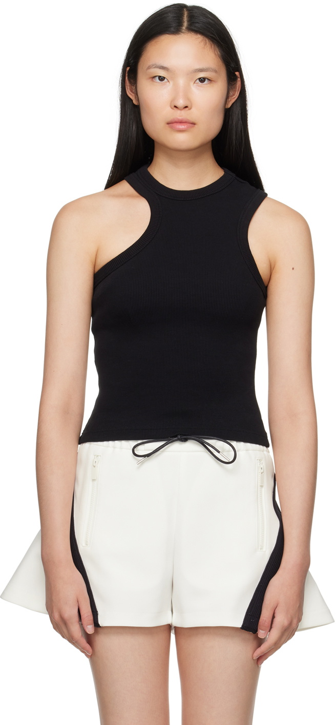 Axel Arigato Black Script A Tank Top Axel Arigato