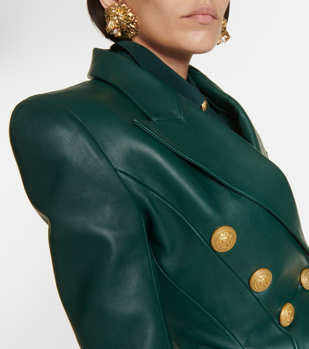 Balmain Leather blazer Balmain