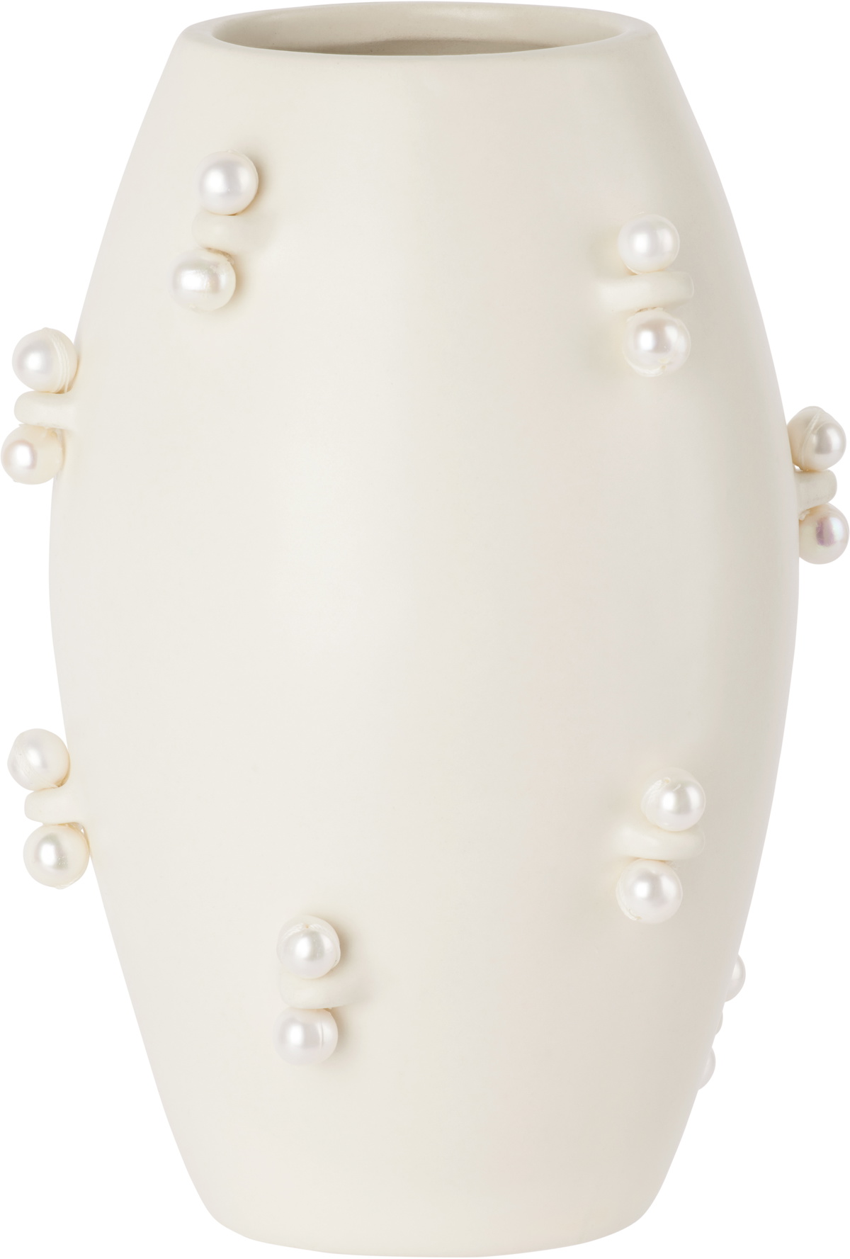 Completedworks White Pearly Pearl Small Vase Completedworks