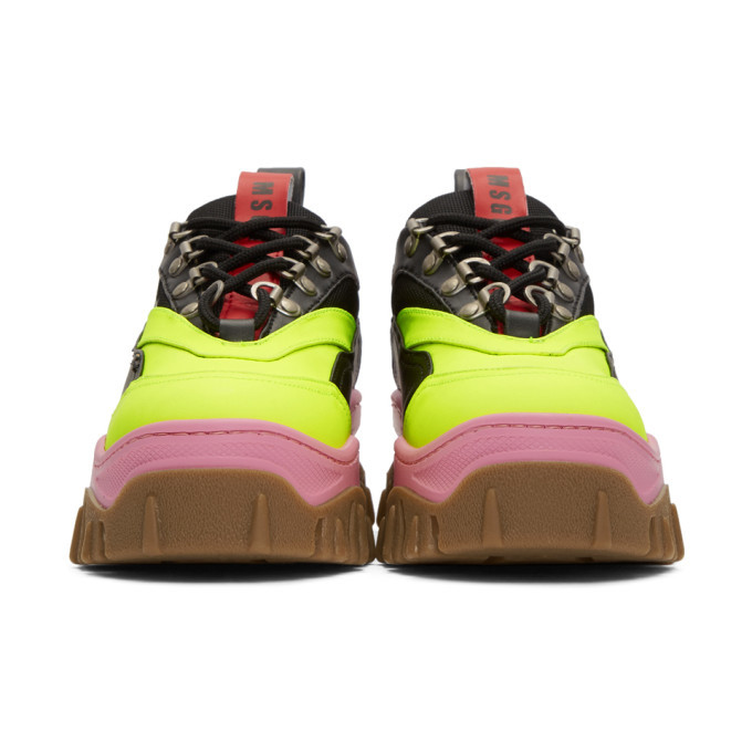 MSGM Multicolor Tractor Sneakers MSGM
