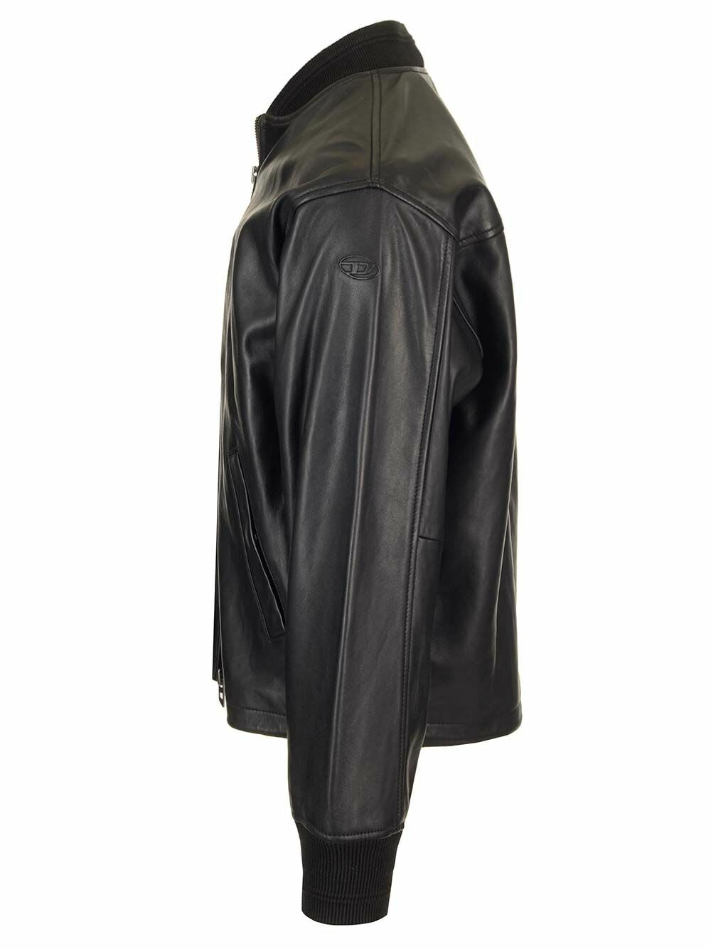 Diesel Waxed Leather Jacket Diesel