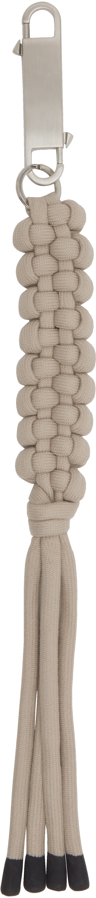 Rick Owens Moncler + Rick Owens Off-White Hiking Rope Keychain Rick Owens