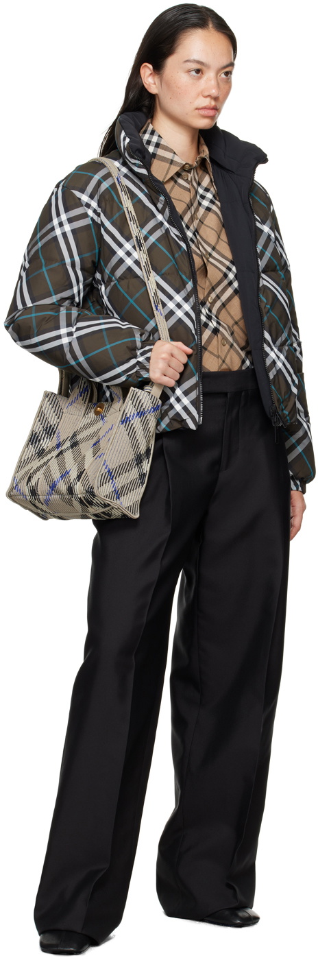 Burberry Beige Check Shirt Burberry