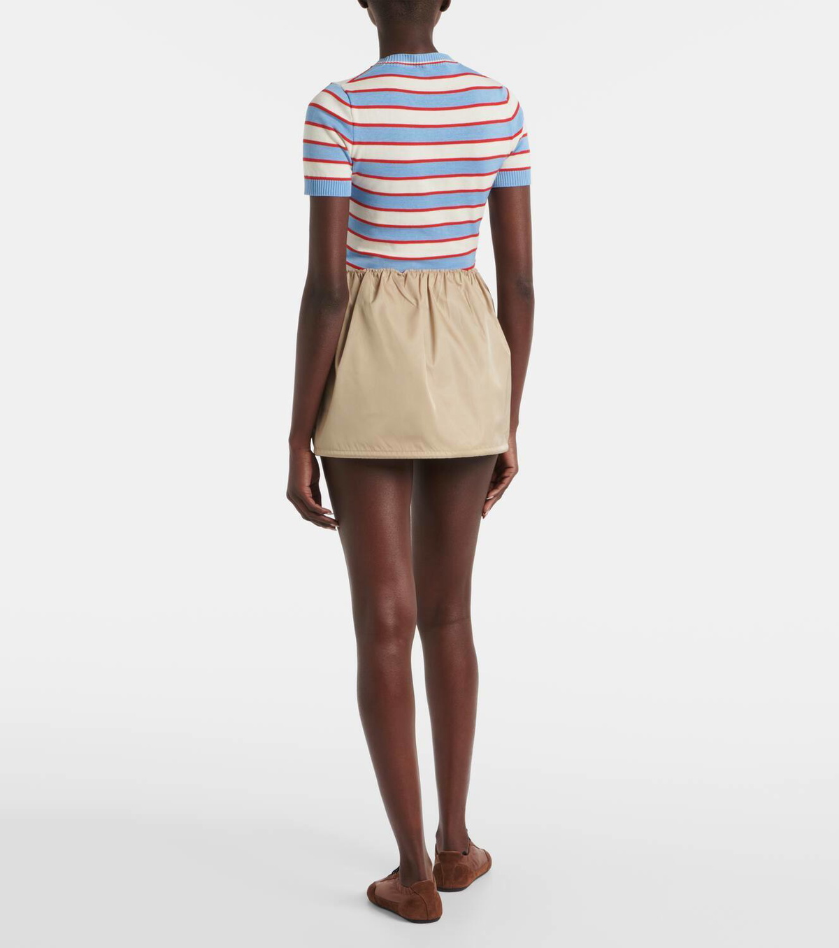 Prada Re-Nylon mini skirt Prada