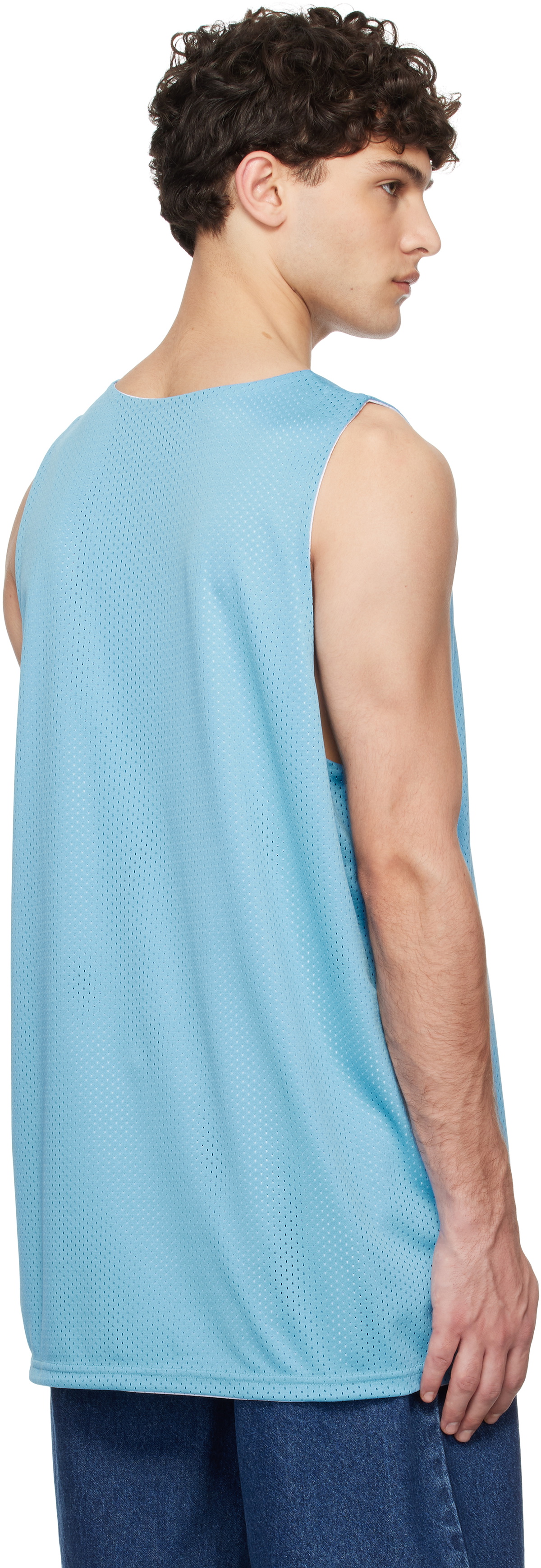 ICECREAM Blue 'Team Ice Cream' Reversible Tank Top ICECREAM