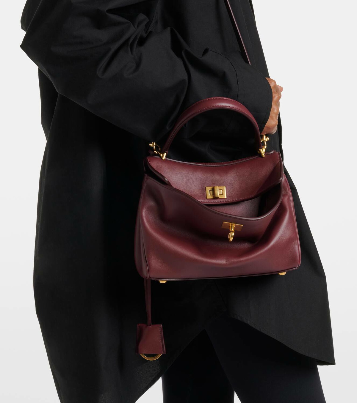 Balenciaga Rodeo Mini leather tote bag Balenciaga