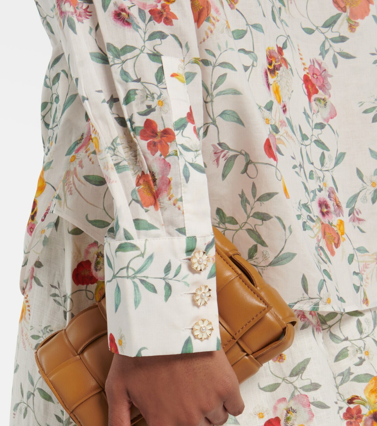 Zimmermann - Floral-print cotton blouse Zimmermann