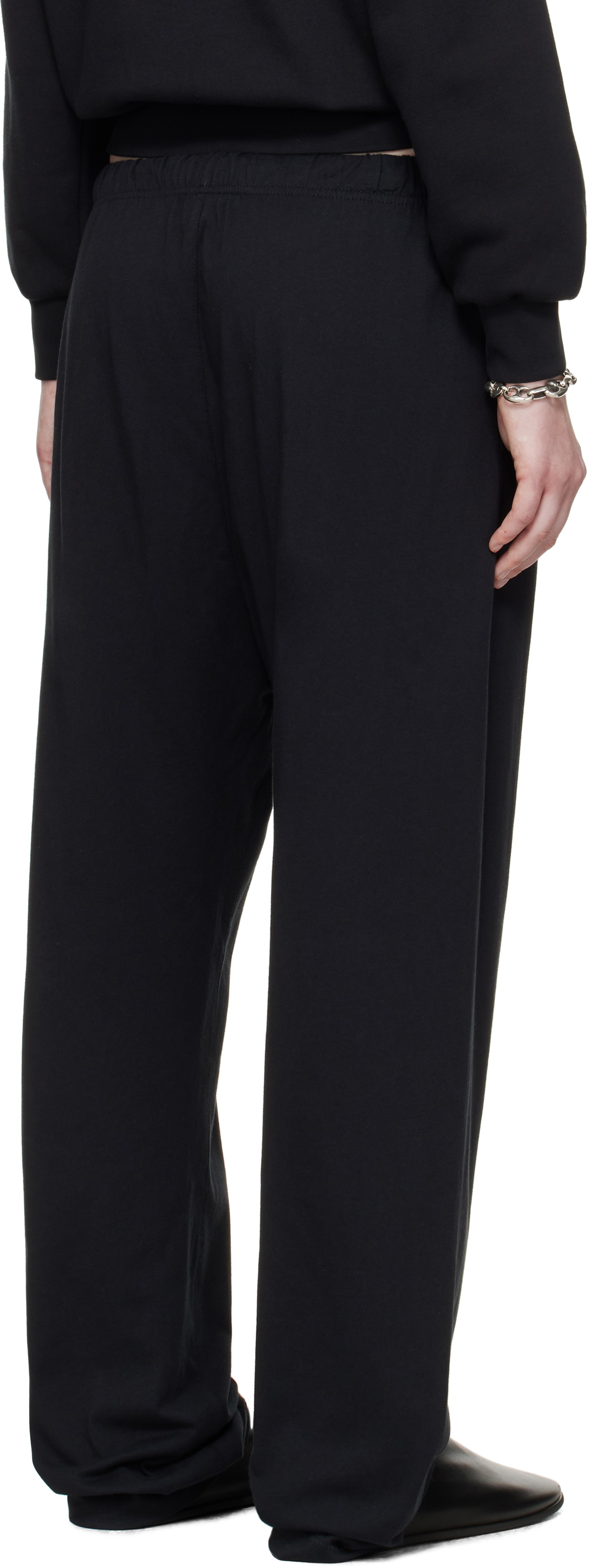 Fear of God ESSENTIALS Black Relaxed Lounge Pants Fear Of God Essentials