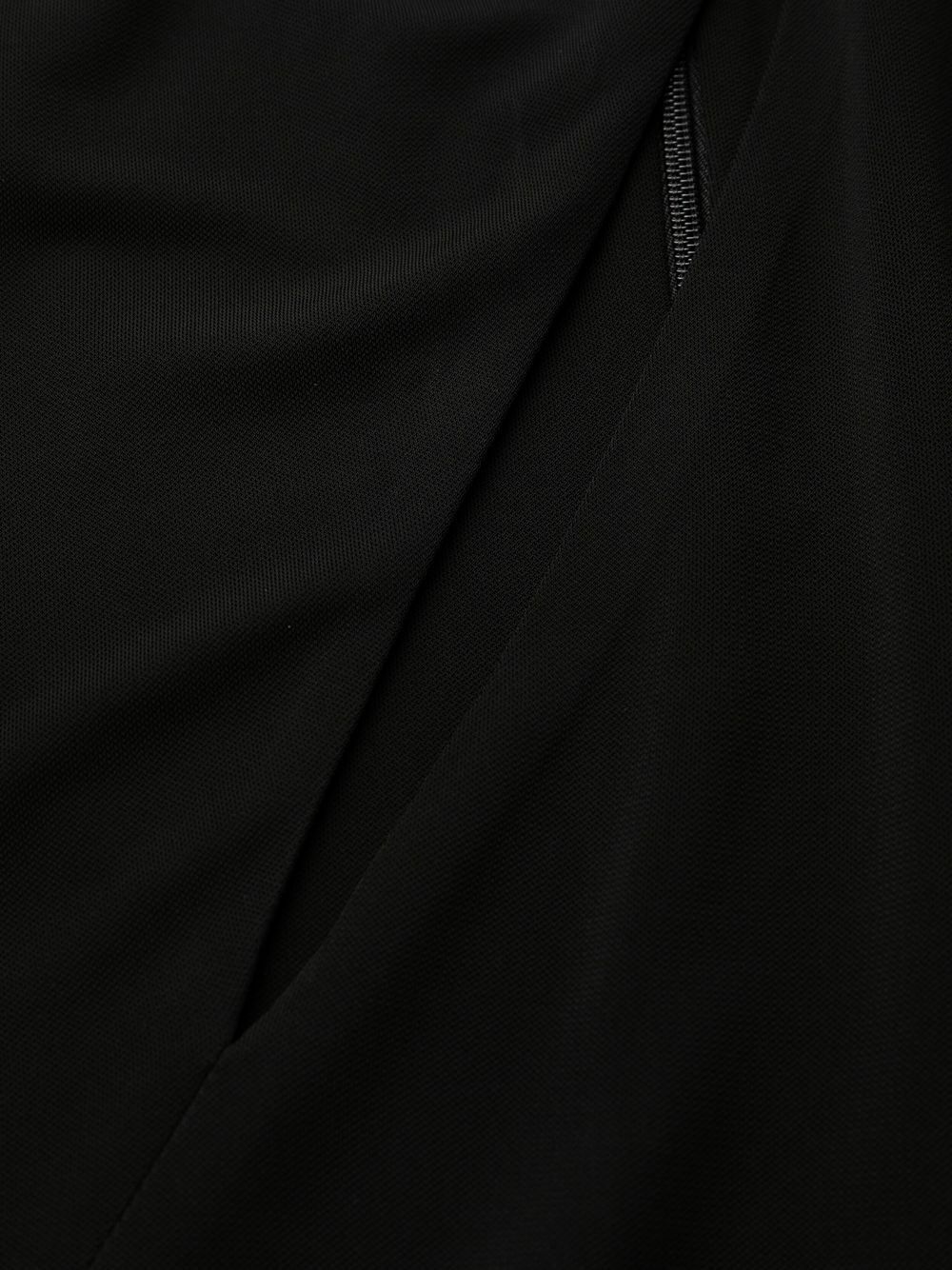 VERSACE - Short Draped Viscose Dress Versace