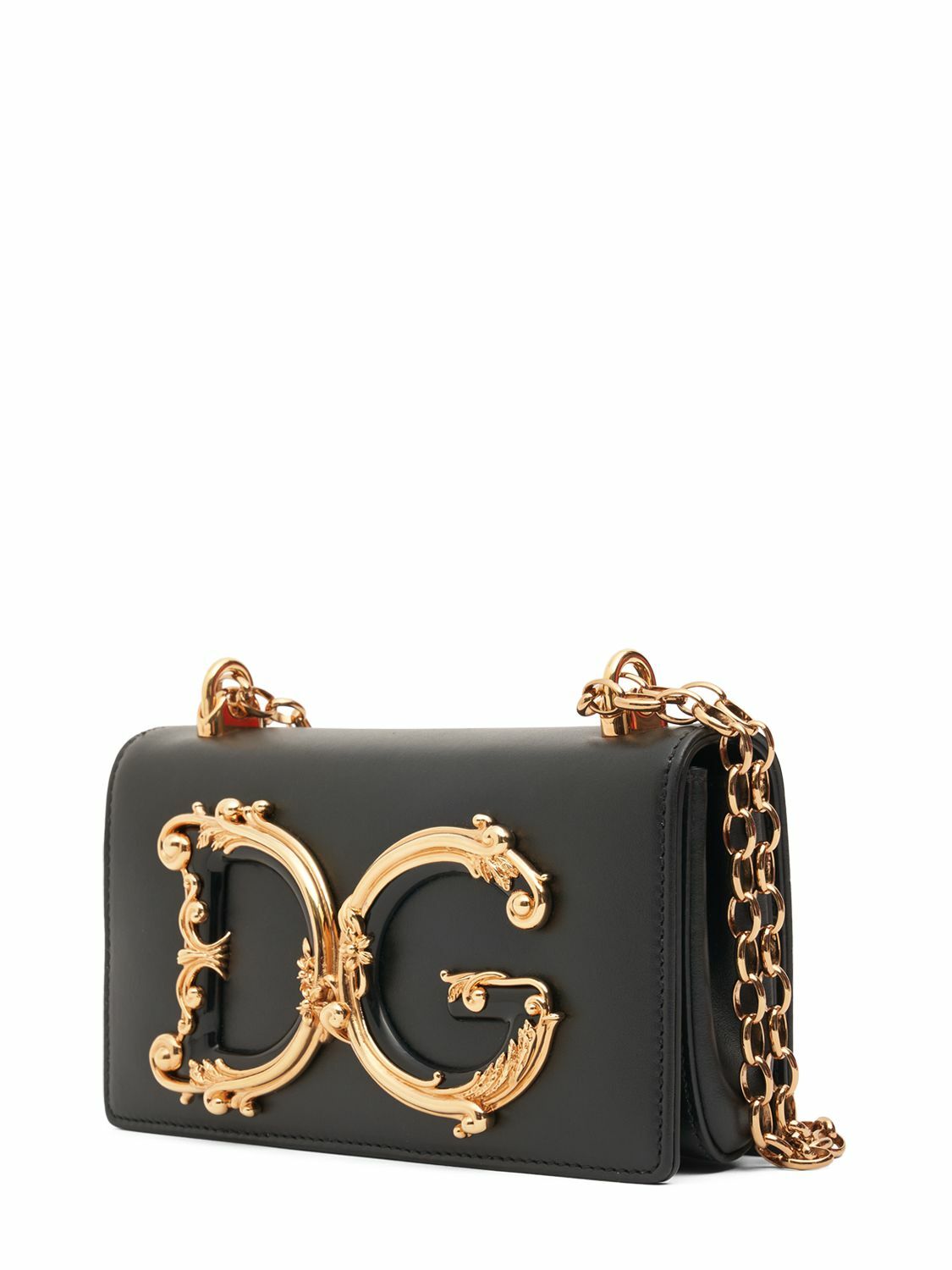 DOLCE & GABBANA - Mini Dg Girls Leather Shoulder Bag Dolce & Gabbana