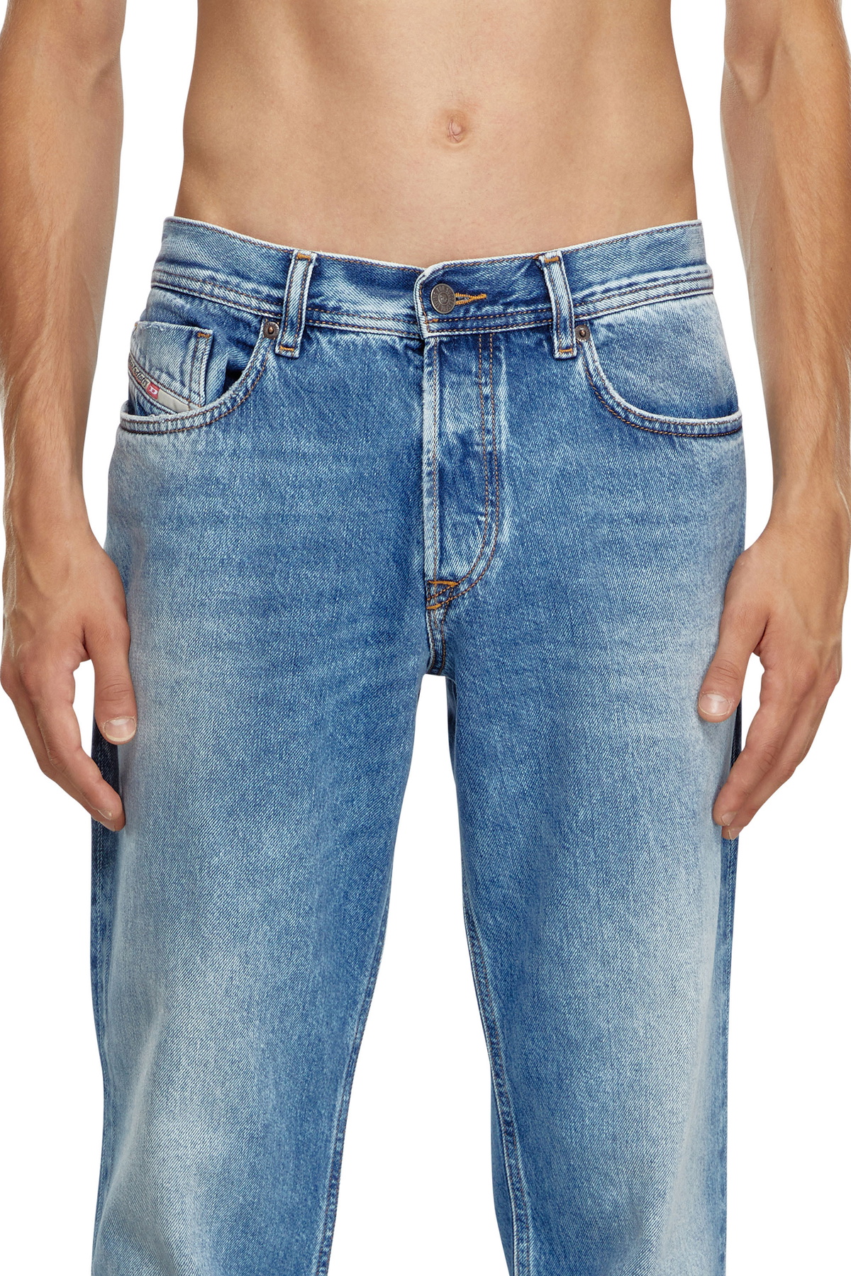 Diesel Regular Jeans - 2023 D-Finitive - Jeans Mens in Blue Diesel