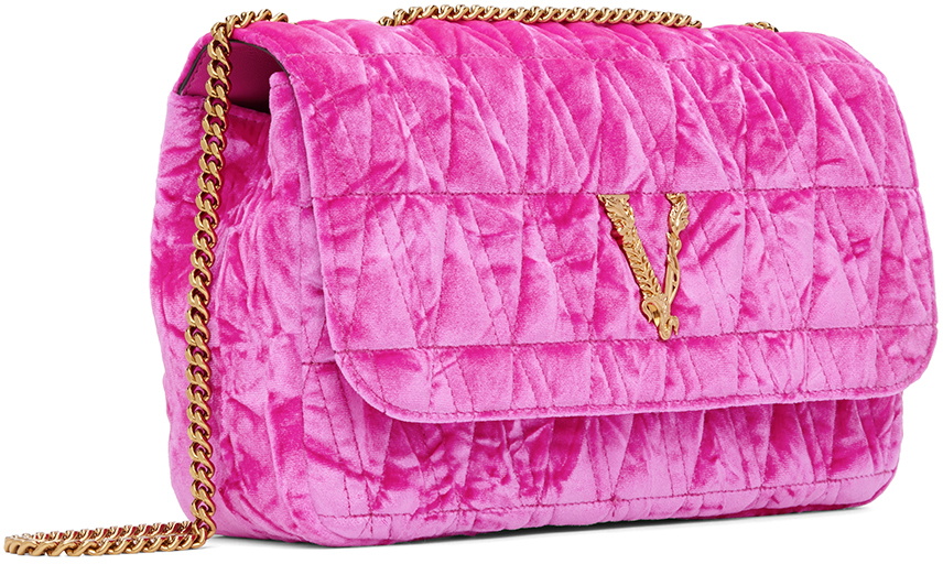 Versace Pink Virtus Bag Versace