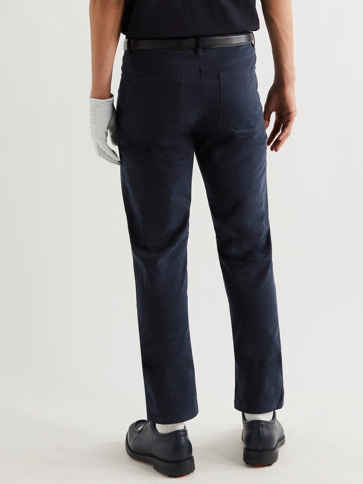 MR P. - Slim-Fit Stretch-Cotton Twill Golf Chinos - Blue - UK/US 28 Mr P.