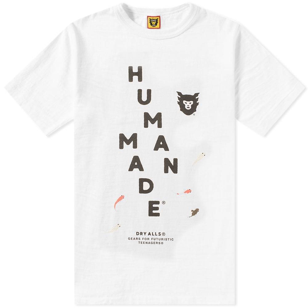 Human Made Diagonal Logo Tee White Human Made