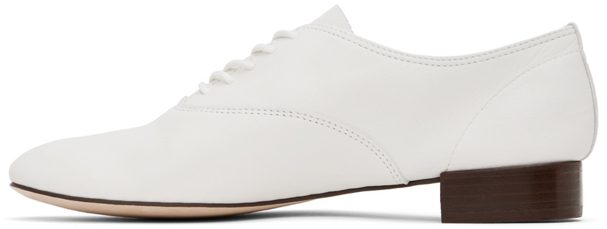 Repetto White Zizi Oxfords Repetto