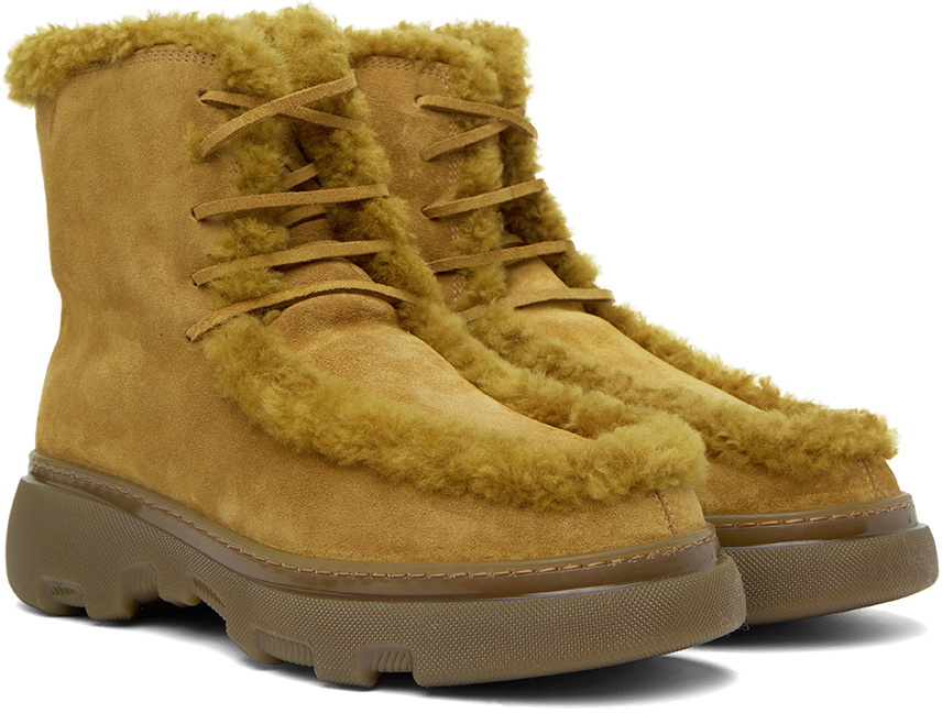 Shearling Burberry Creeper