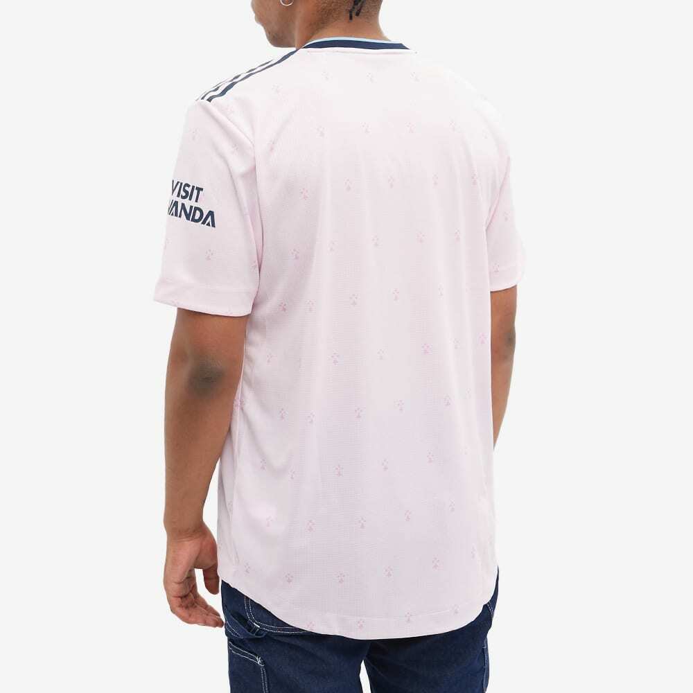 Adidas Men's Arsenal FC 3rd Authentic Jersey in Clear Pink adidas