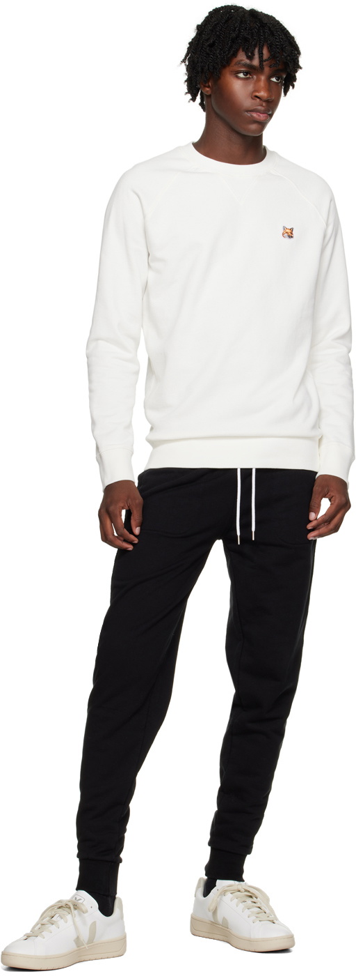 Maison Kitsuné Off-White Fox Head Sweatshirt Maison Kitsune