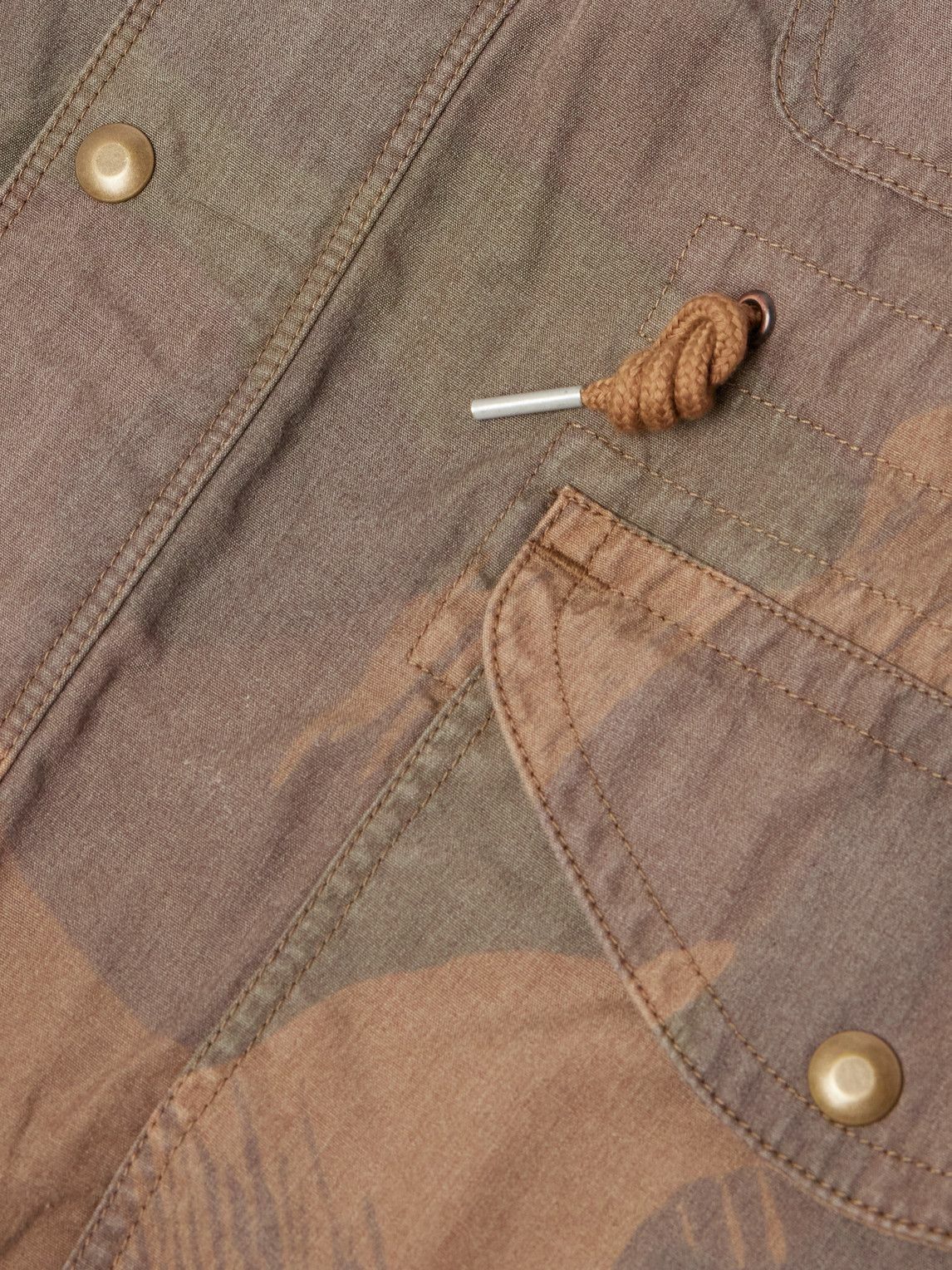 RRL - Riley Camouflage-Print Canvas Jacket - Brown RRL