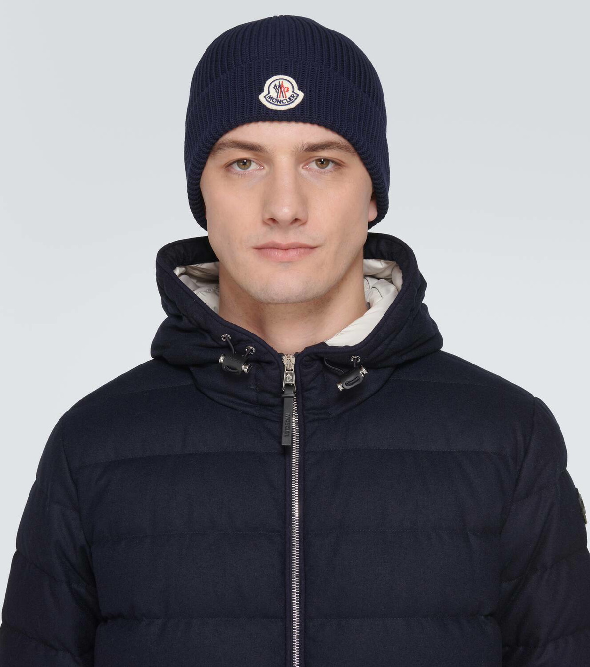 Moncler Logo cotton baseball cap Moncler