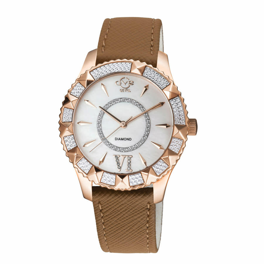 GV2 by Gevril Venice Mother of Pearl Dial Ladies Watch 11711-929-V2 GV2 ...