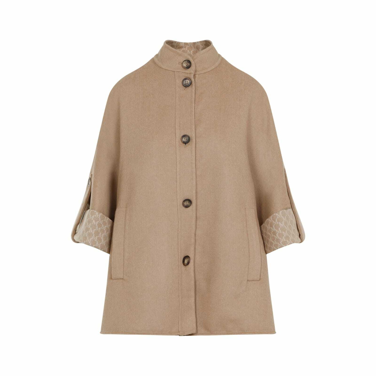 Max Mara Marina Logo Reversible Cape Max Mara