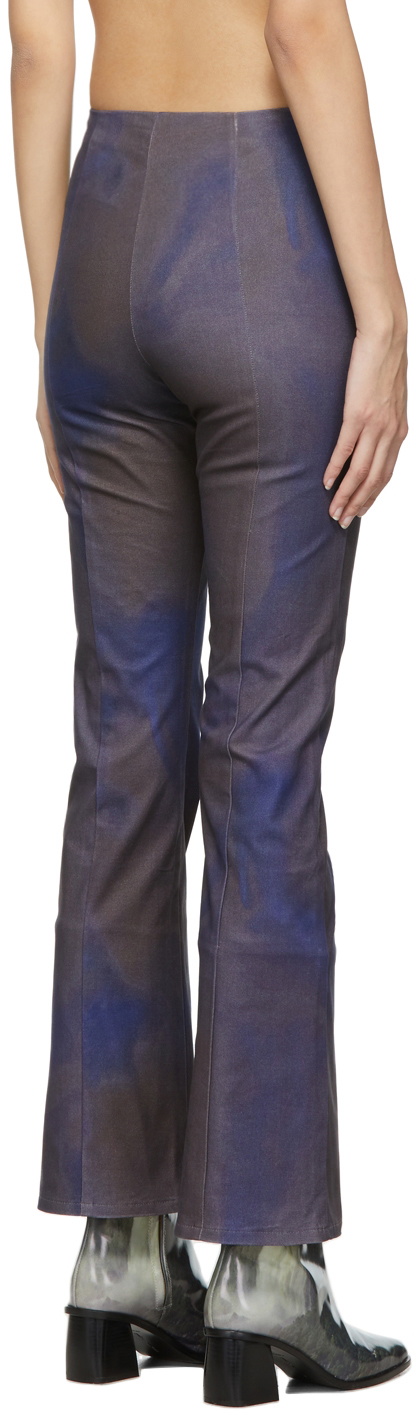 Paloma Wool SSENSE Exclusive Blue Flared Trousers Paloma Wool